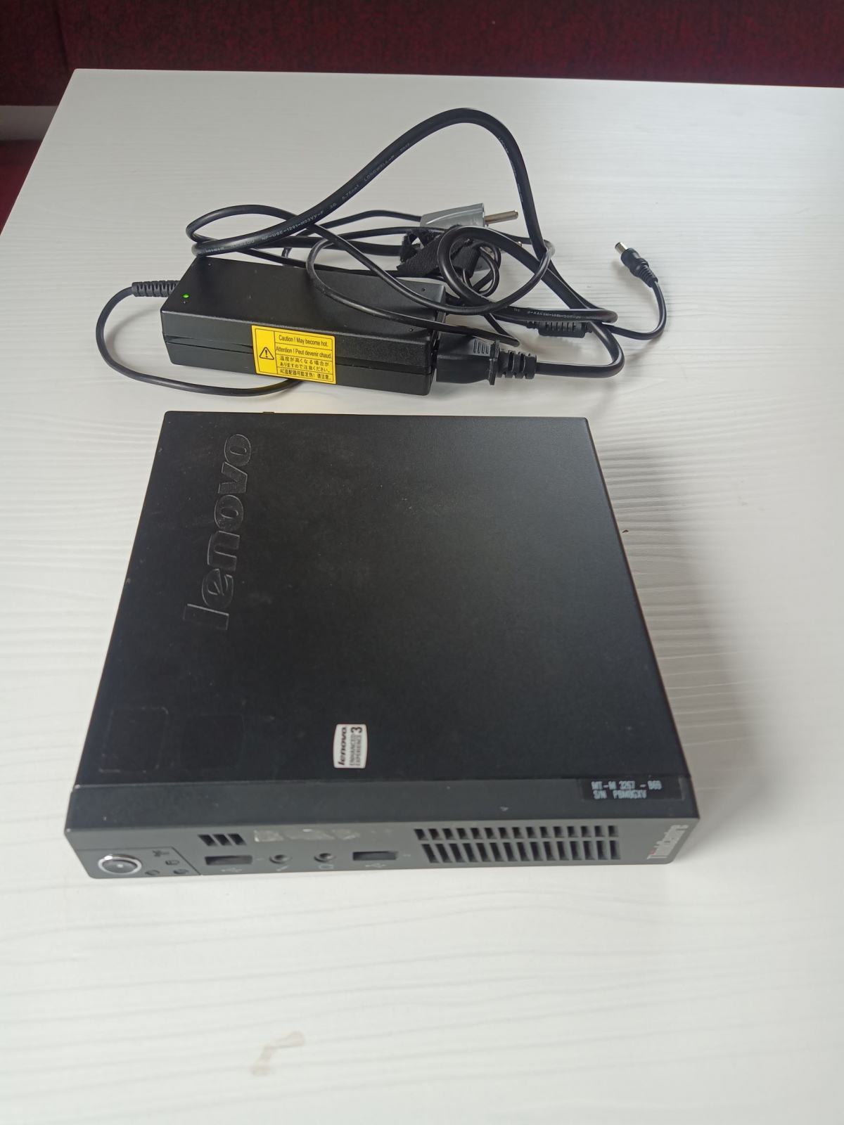 Mini PC Lenovo ThinkCentre M72e, i3-3220T, 120Gb SSD, 4Gb RAM