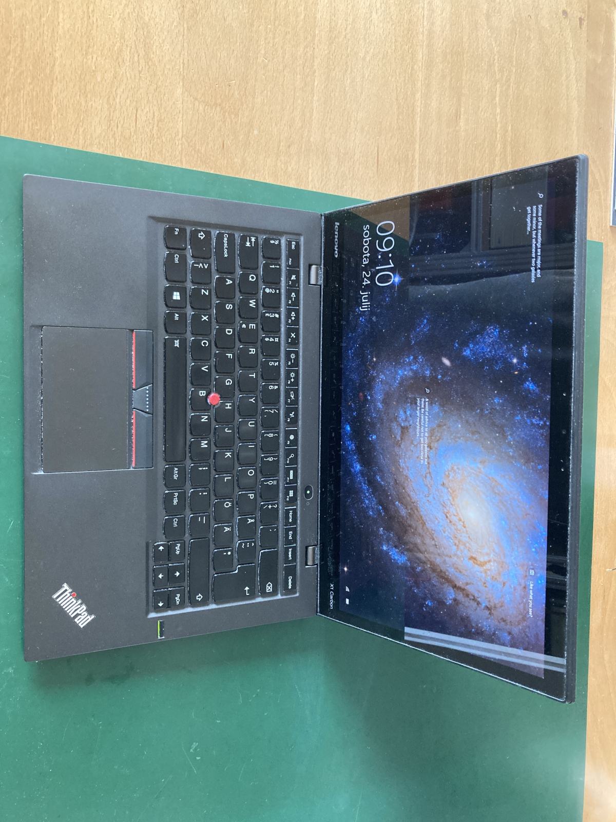 Carbon X1 3rd tretja generacija, IPS WQHD Touch