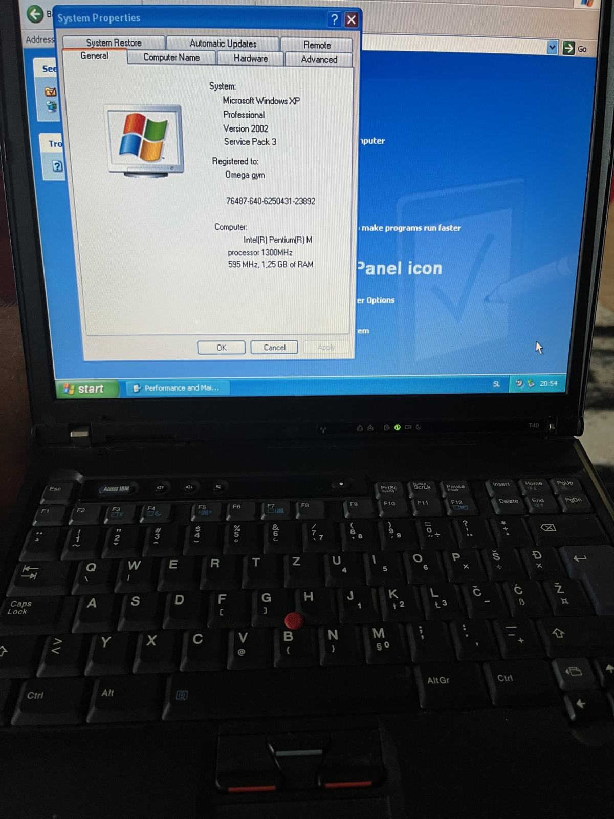 IBM T40