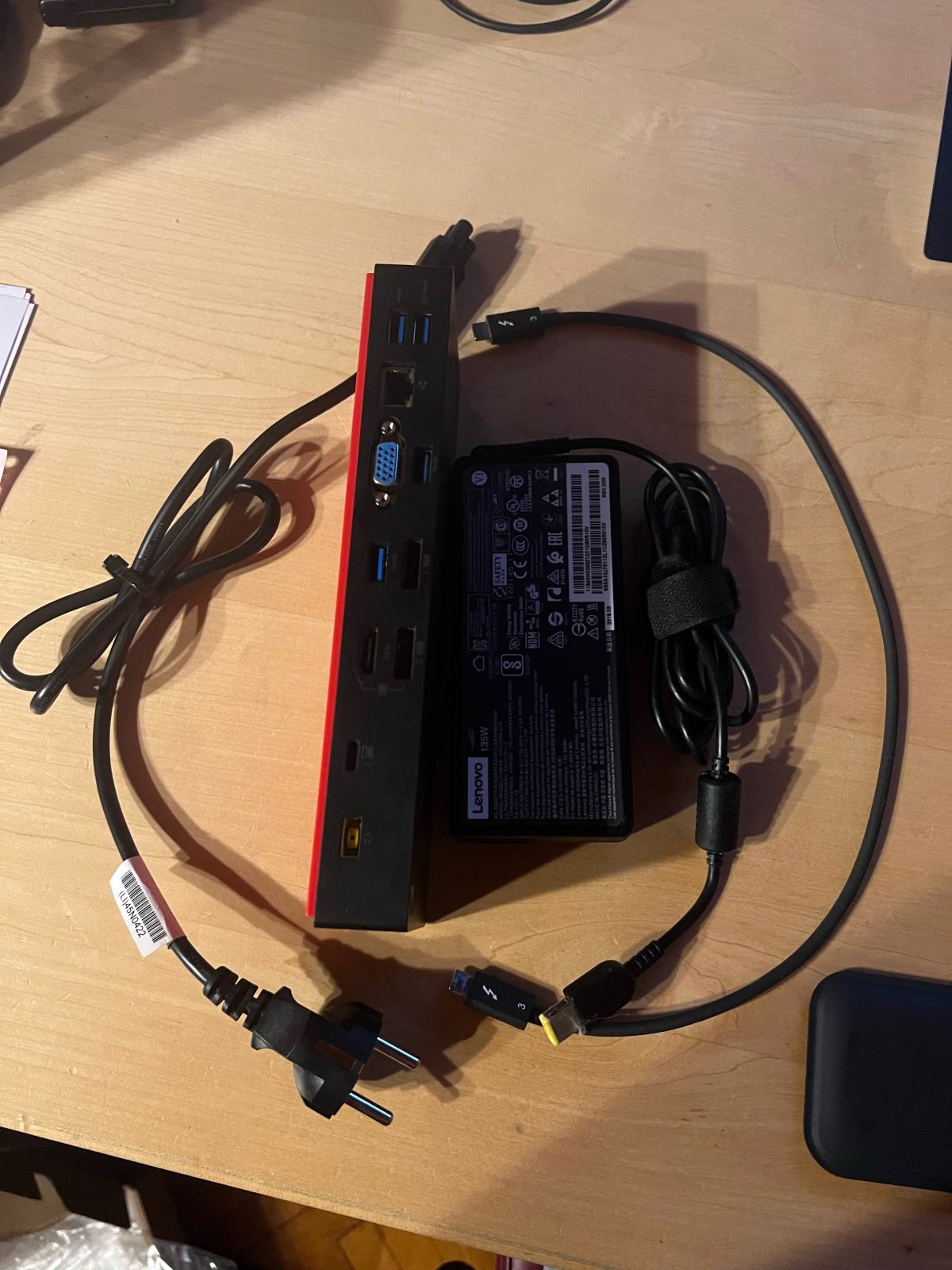 Lenovo Thinkpad Thunderbolt 3 Dock, Type 40AC, DBB9003L1