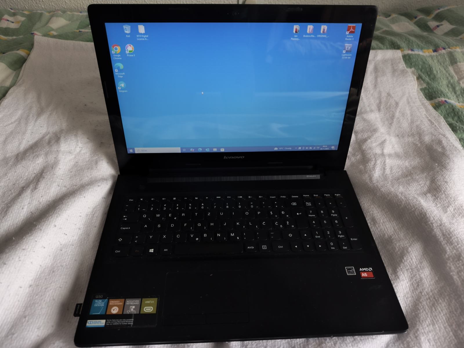 Prenosnik Lenovo G50-45 – ODLIČEN - NADGRADNJA SSD DISK