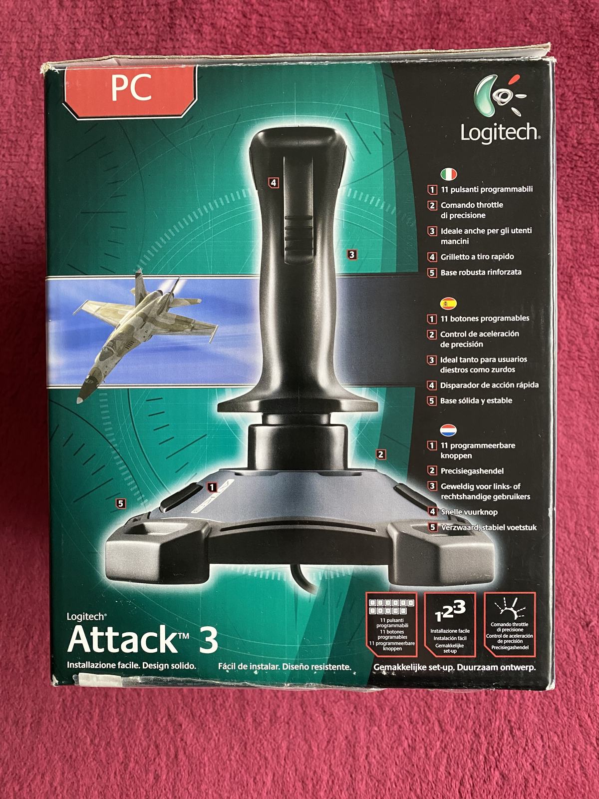 Joystick Logitech Attack 3