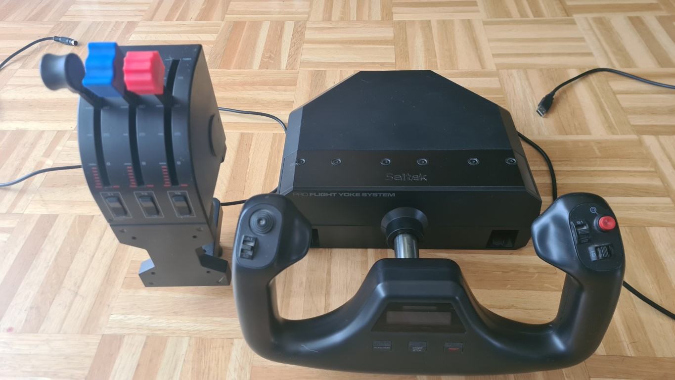 Saitek pro flight yoke