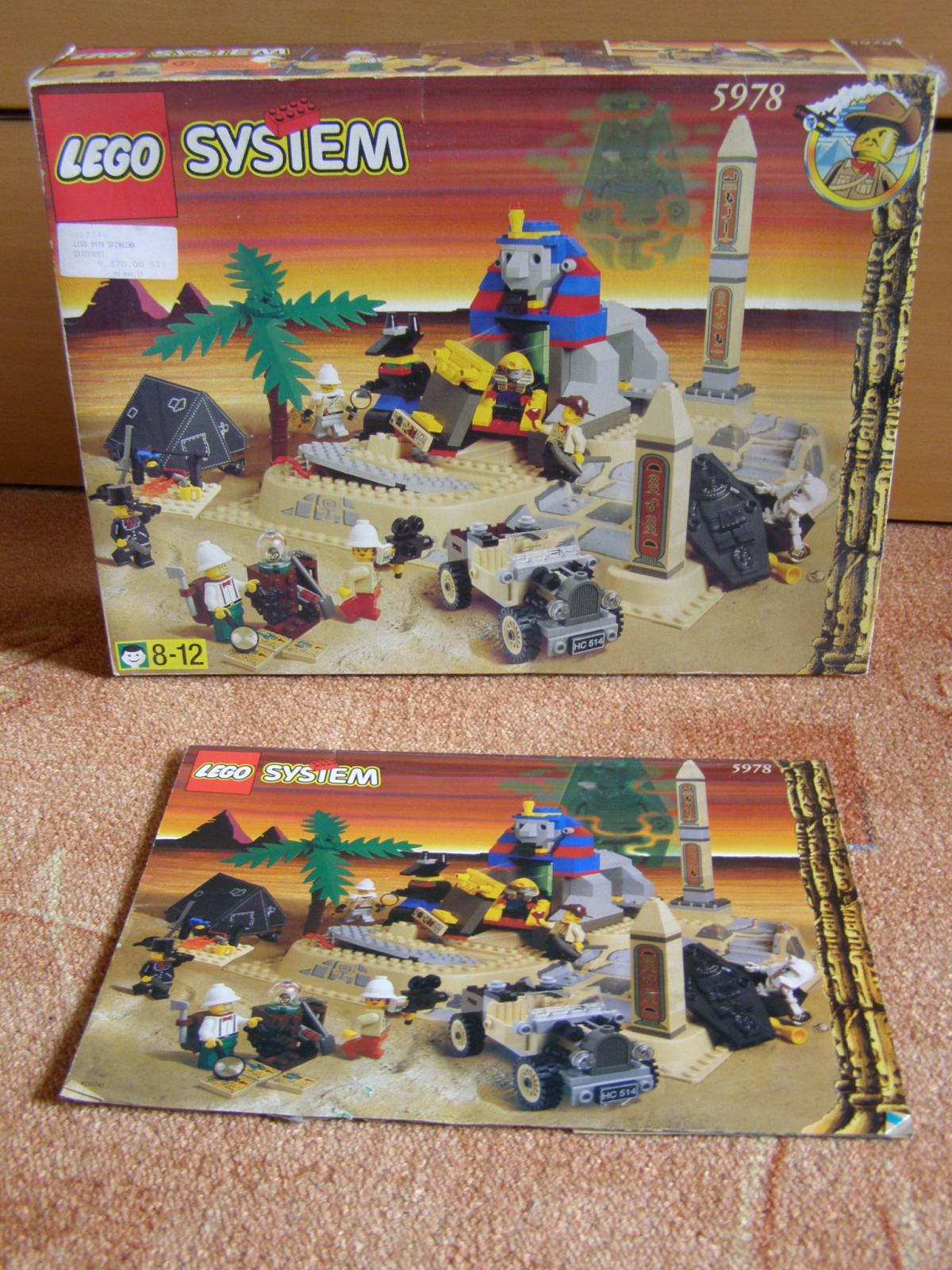 Lego 5978 sphinx secret surprise adventurers desert
