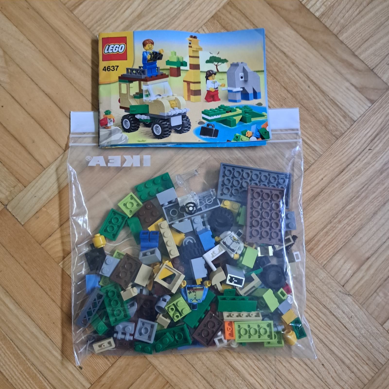 Lego klasik Safari 4637