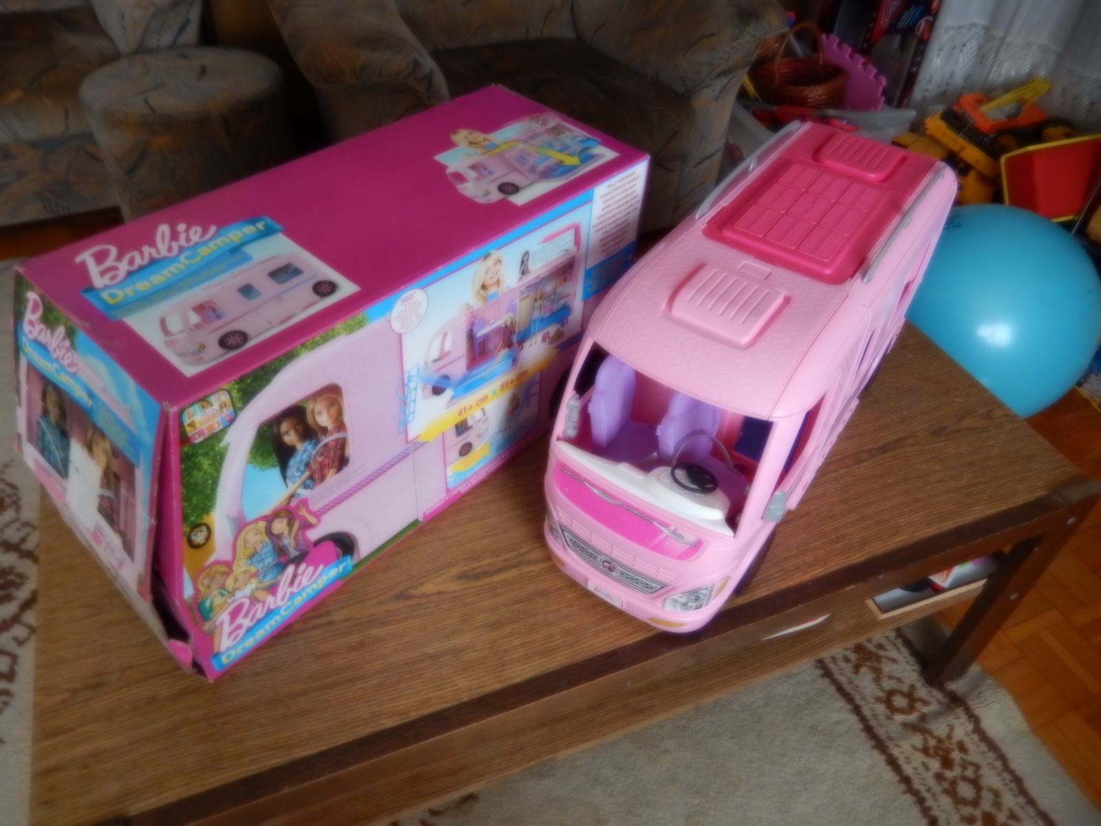 Mattel Barbie Sanjski avtodom 3 v 1 Dreamcamper kot novo