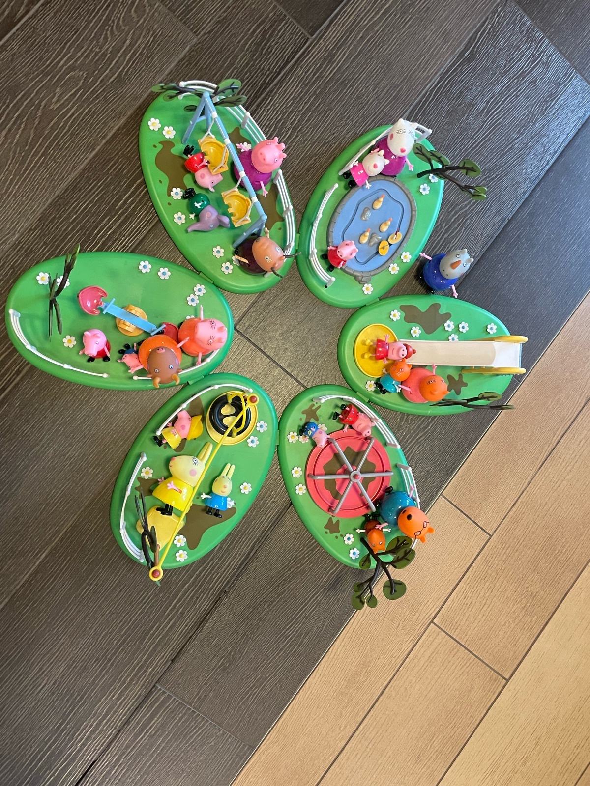 Pujsa Pepa igrišča 6 kom