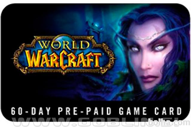 World of Warcraft 60 Day Time Card (EU)
