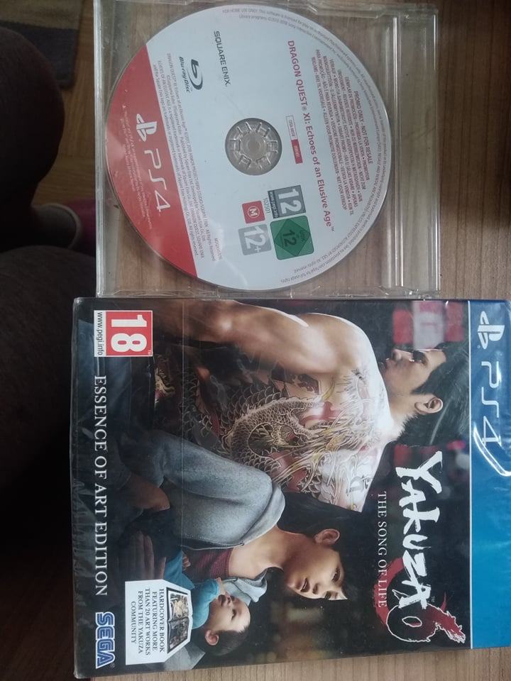 PS4 Igrice- Yakuza, Fist of the North Star in Dragon Quest XI