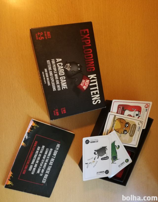 Exploding Kittens (NSFW) - Not Safe For Work Edition