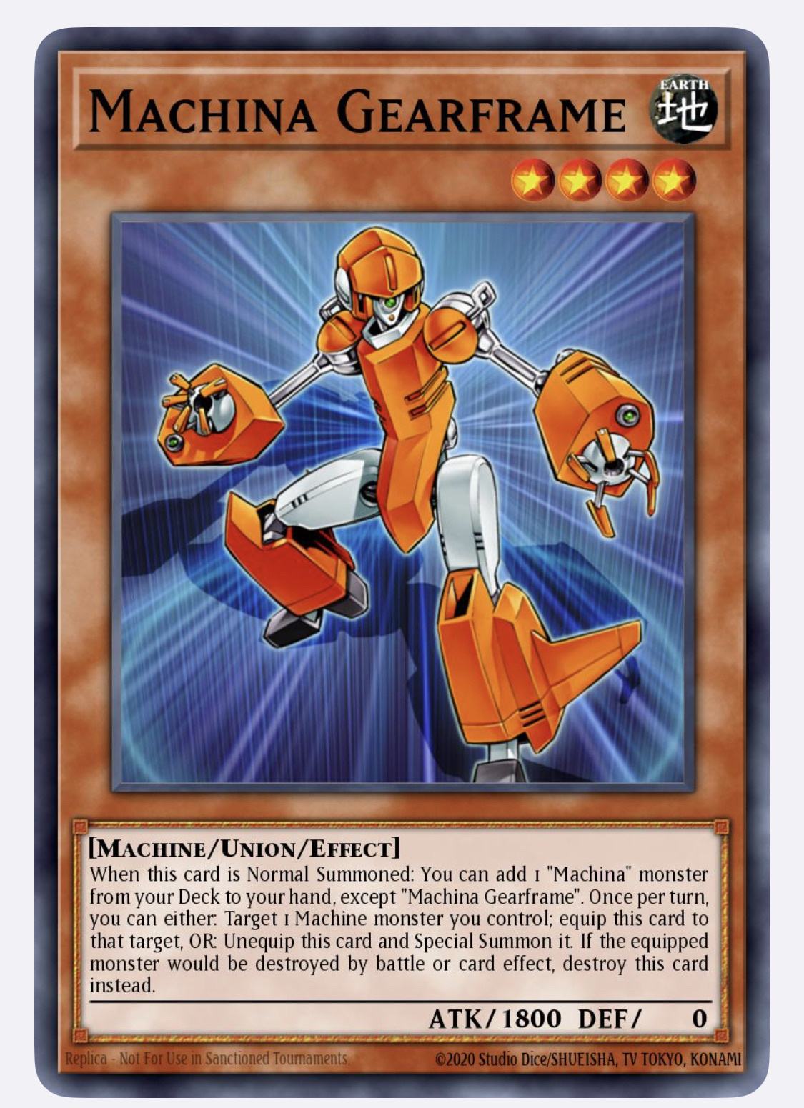 MACHINA GEARFRAME (SDMM-EN002) yu-gi-oh karta