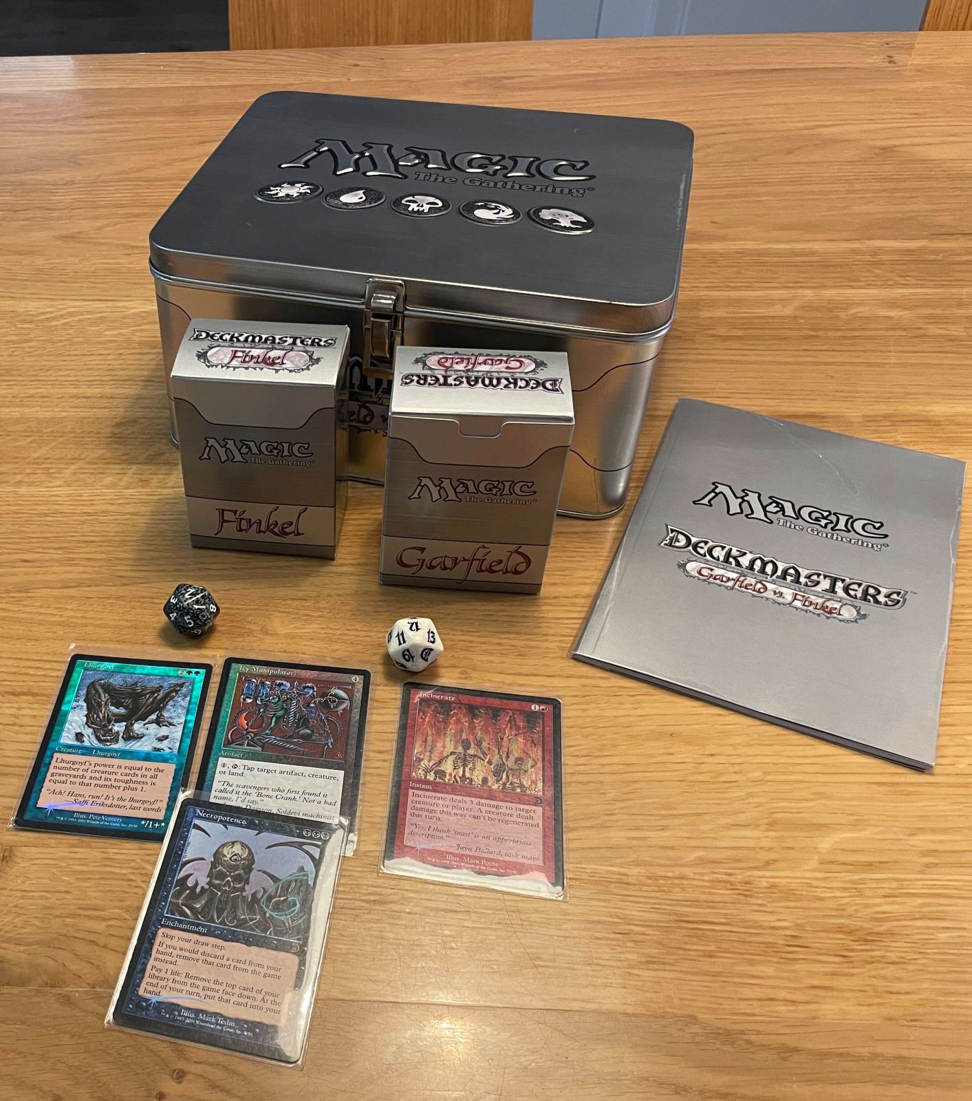 Magic the Gathering (MTG) Deckmasters 2001 Garfield vs. Finkel box set