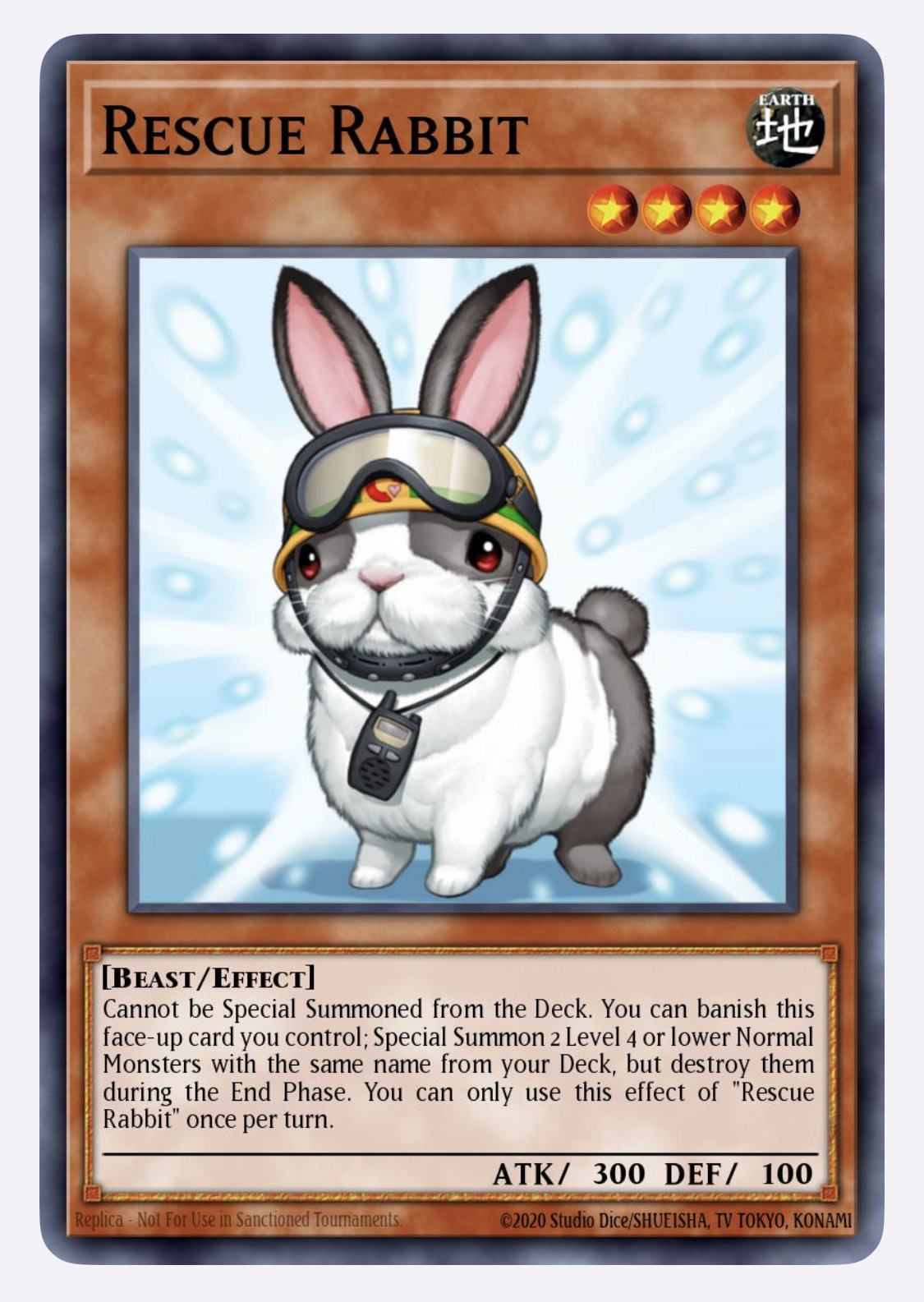 Rescue rabbit (CTO9-EN015) yu gi oh karta