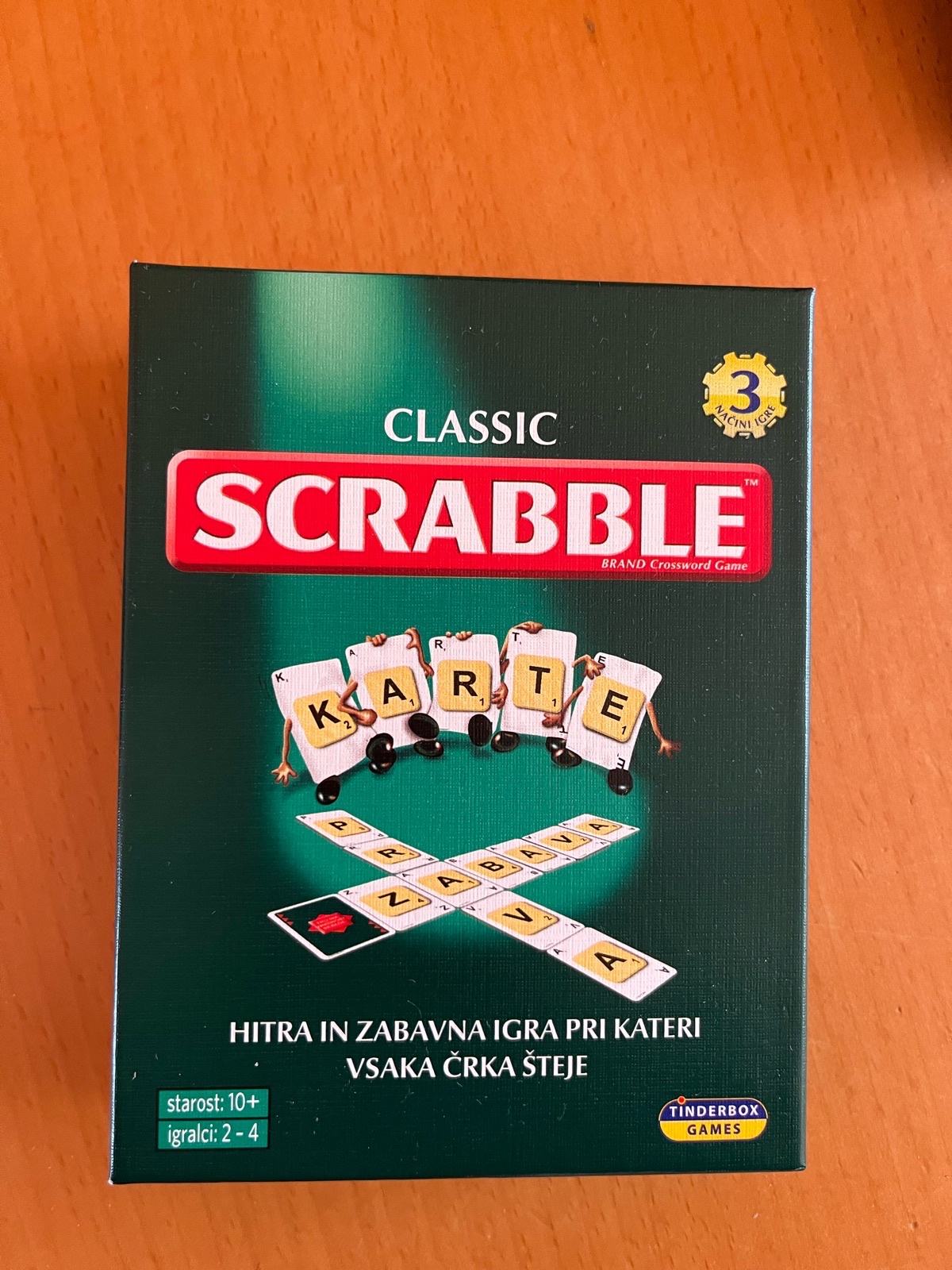 Scrabble KARTE druzabna igra