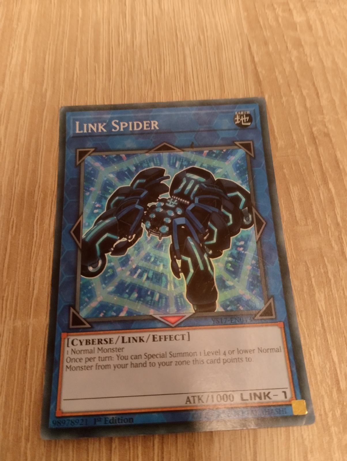 Yu-Gi-Oh KARTA Link Spider