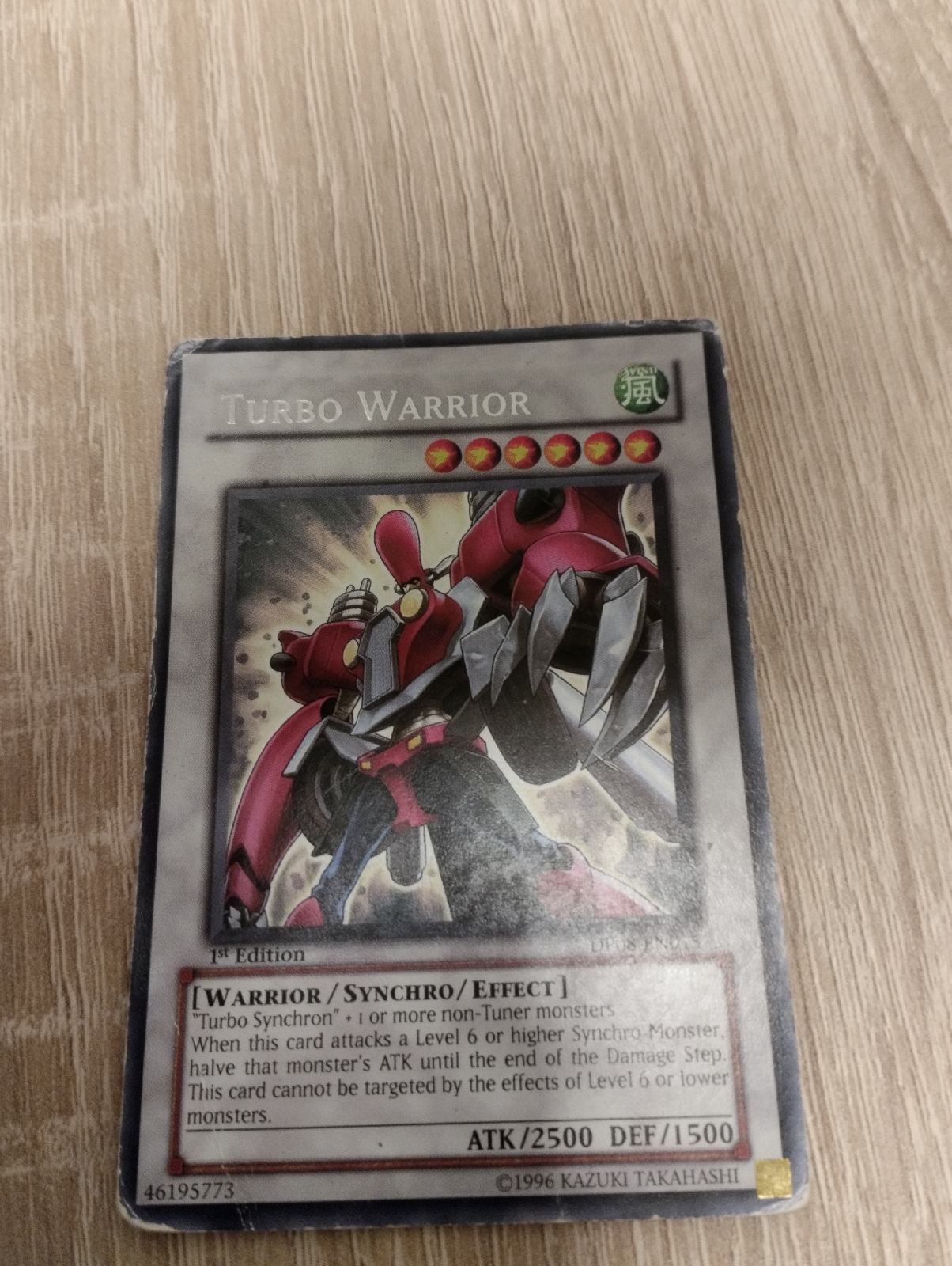 Yu-Gi-Oh KARTA Turbo Warrior
