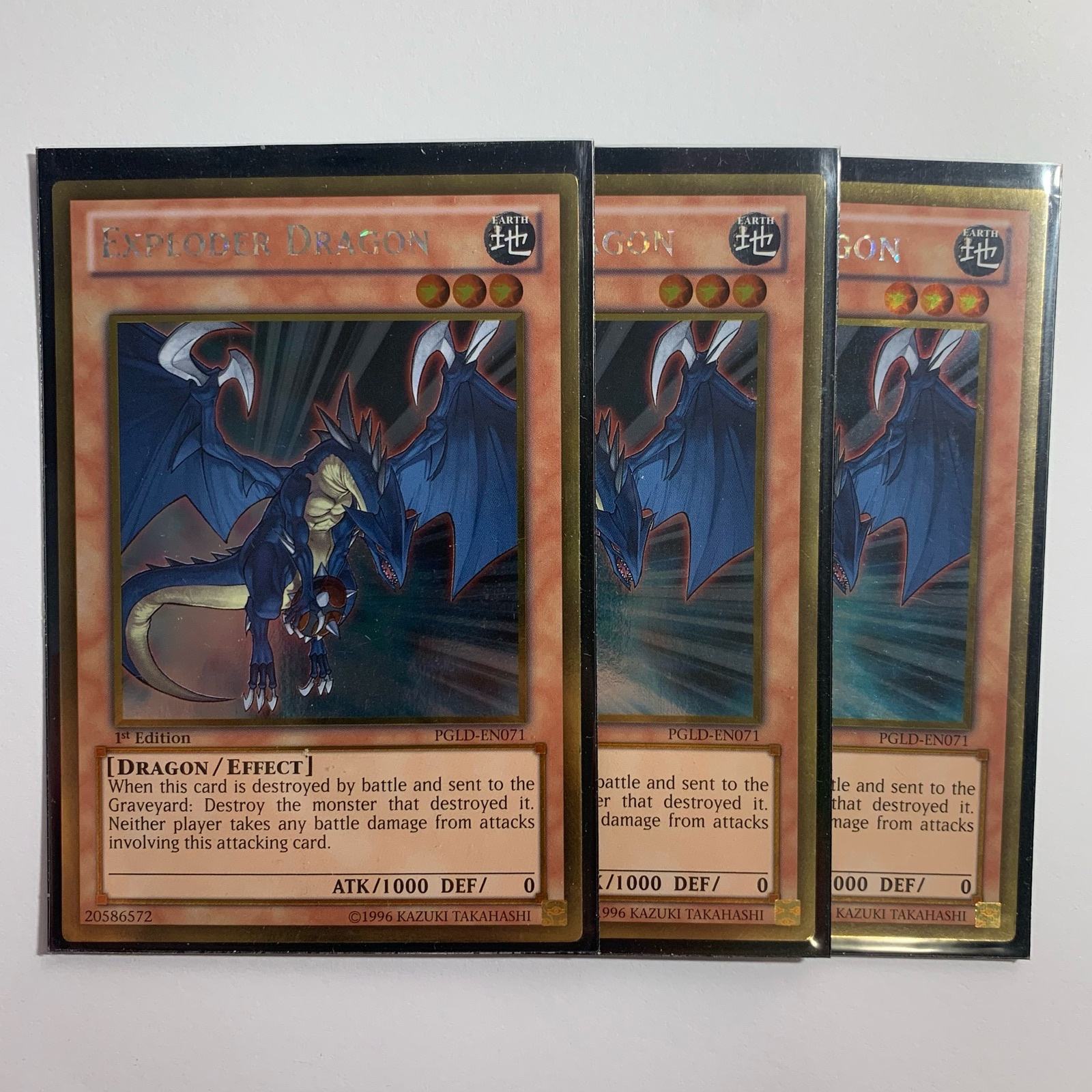 YuGiOh Exploder Dragon playset