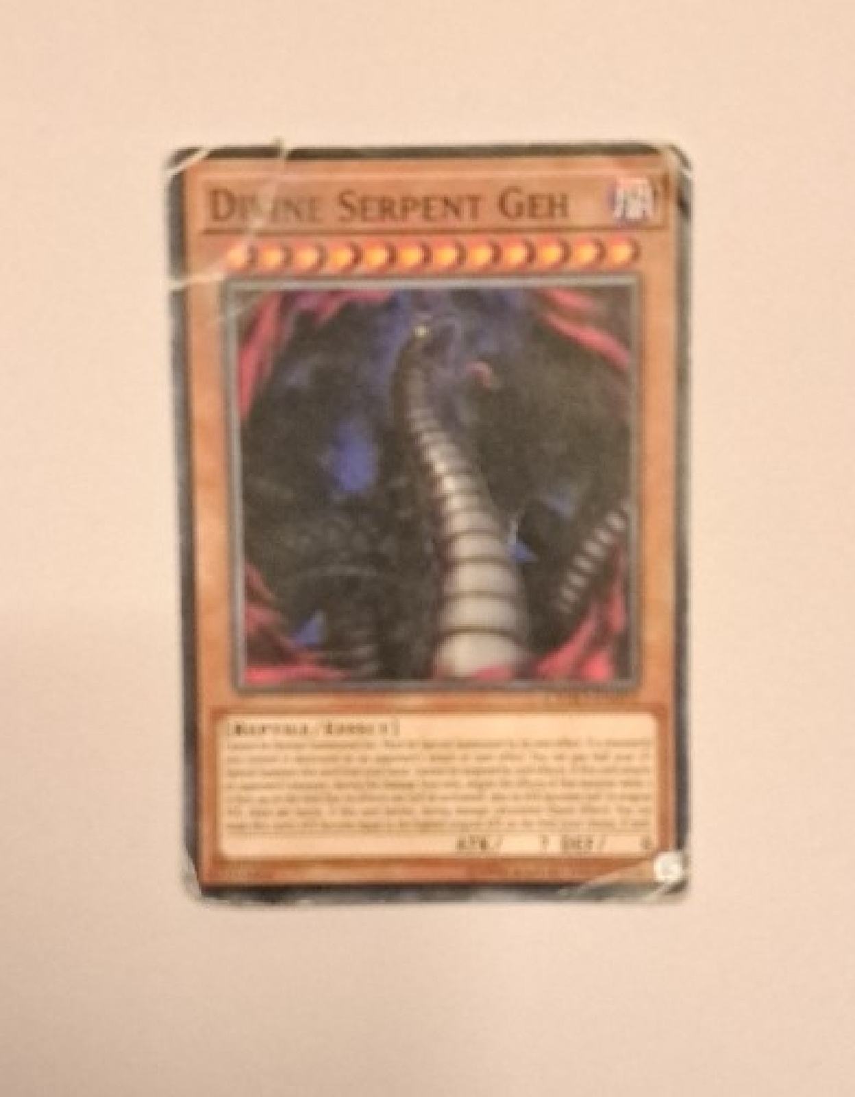 yugioh karta divine serpent geh