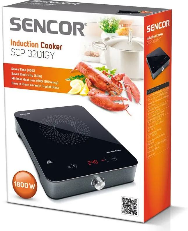 Prenosna Indukcijska Plošča | Sencor SCP 3201 GY | kot nova