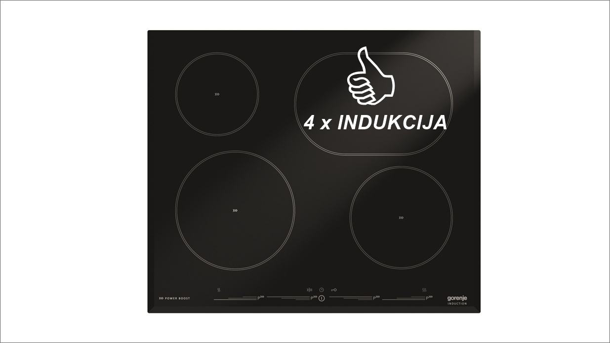 PREVC: eksponat indukcijska plošča Gorenje