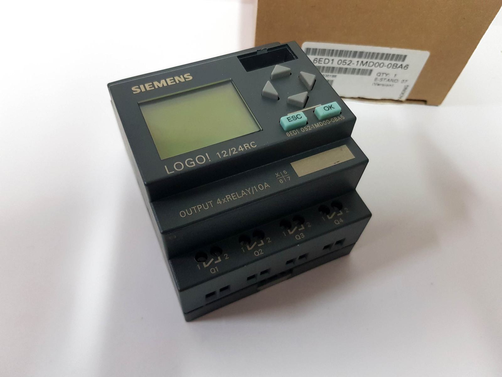 Siemens LOGO! 12/24RC 6ED1052-1MD00-0BA6 12 V/DC, 24 V/DC