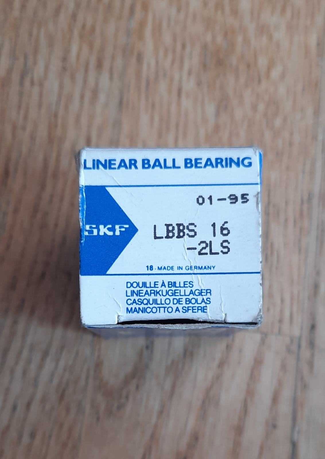 Linearni ležaji SKF LBBS 16
