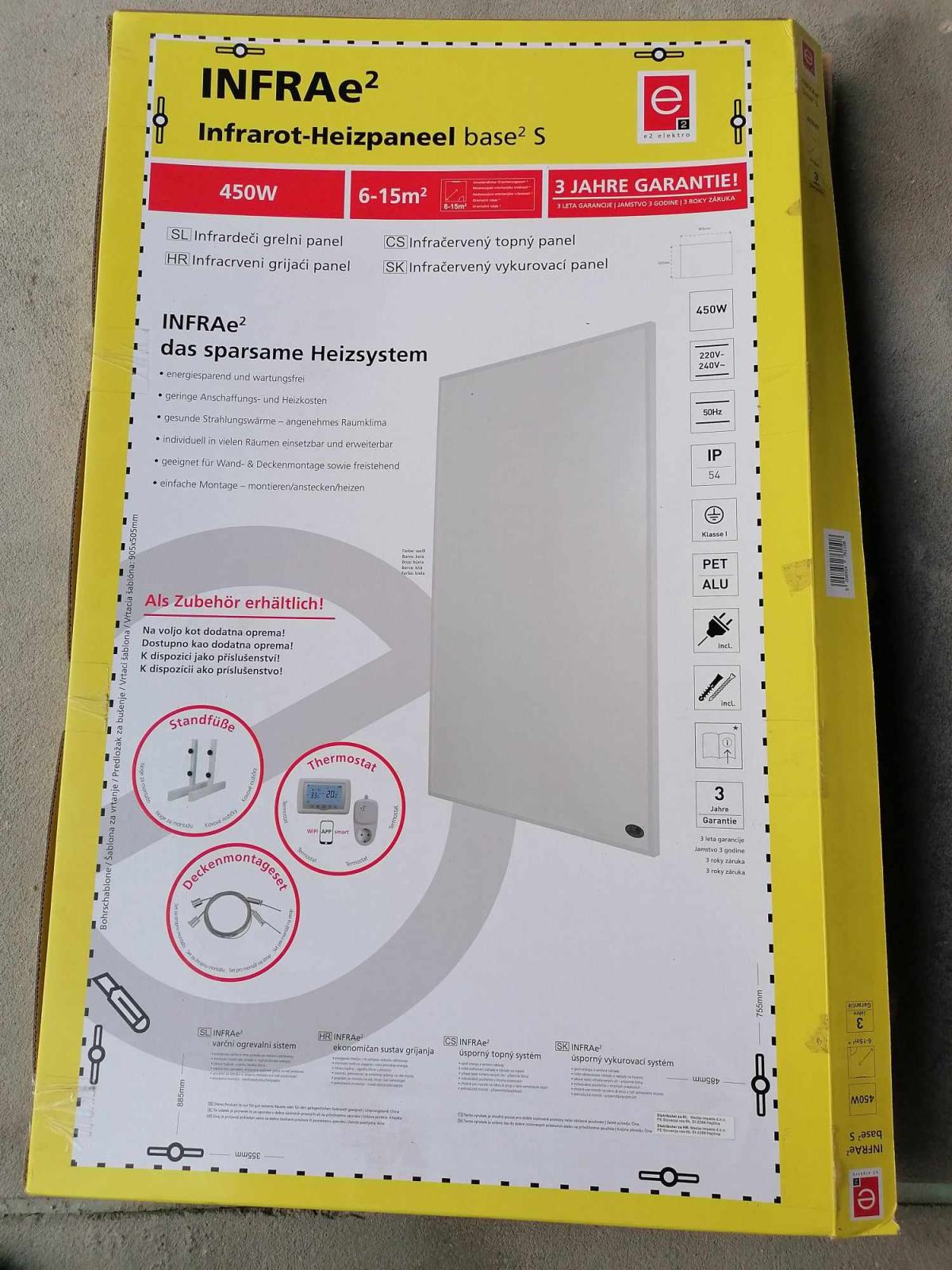 INFRA e2 450w in 600w