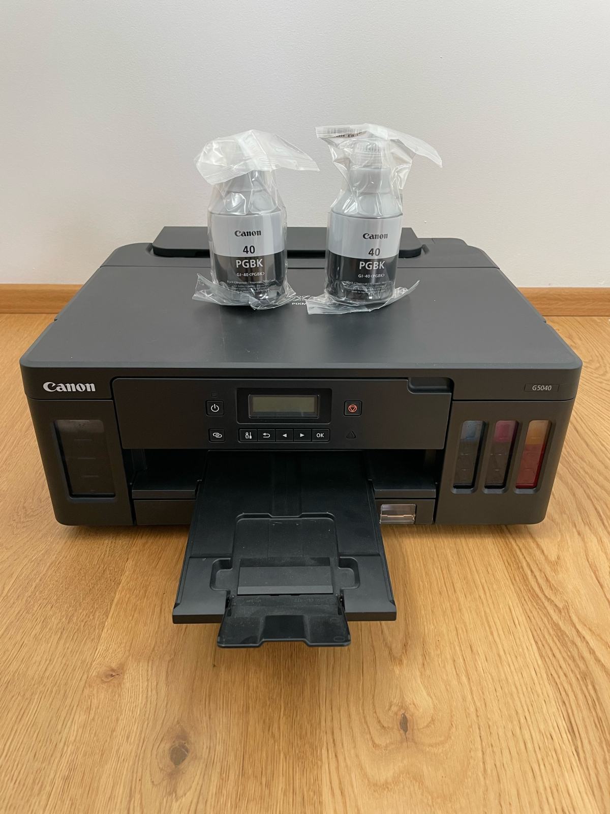 Canon Pixma G5040 brizgalni tiskalnik + 2x črno črnilo