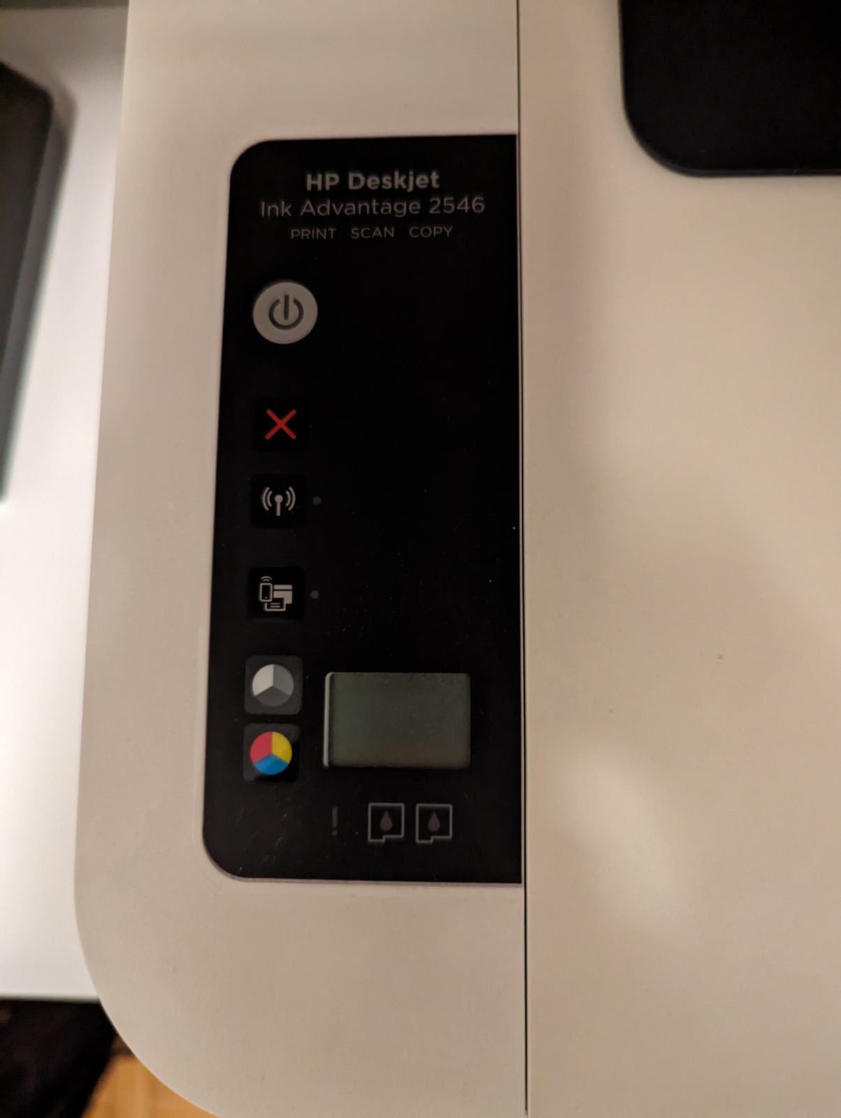 Hp deskjet ink advantage 2546