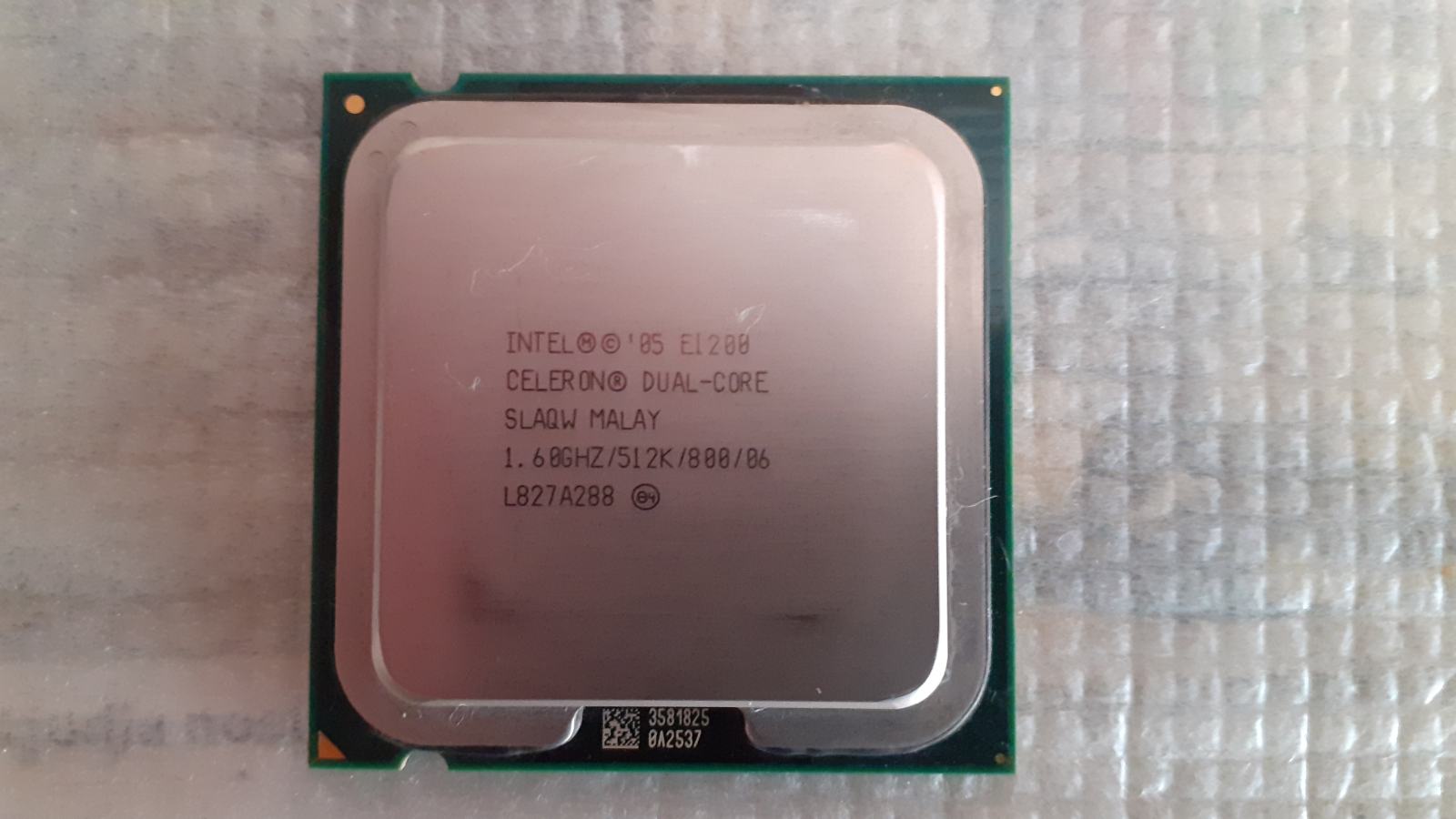 Intel Celeron Dual Core E1200