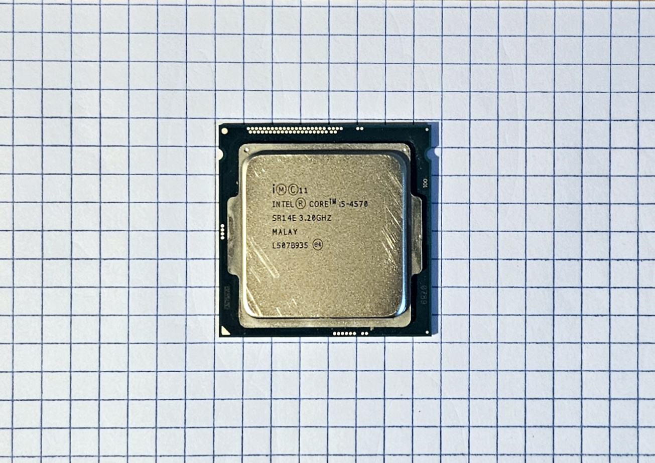 Intel 4 Core i5 4570 3.2Ghz processor