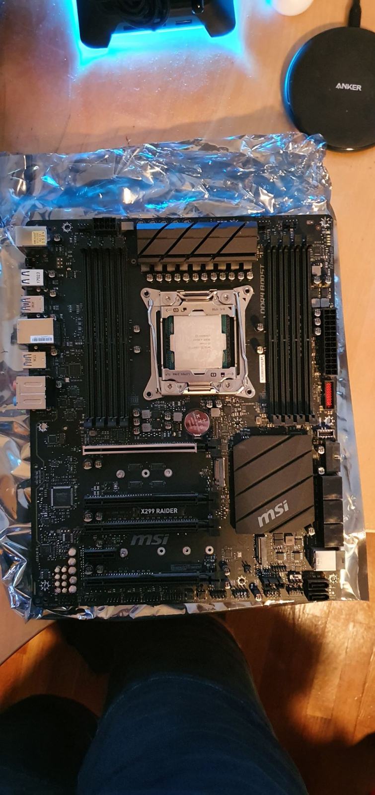 I7-7740X in MSI X299 RAIDER