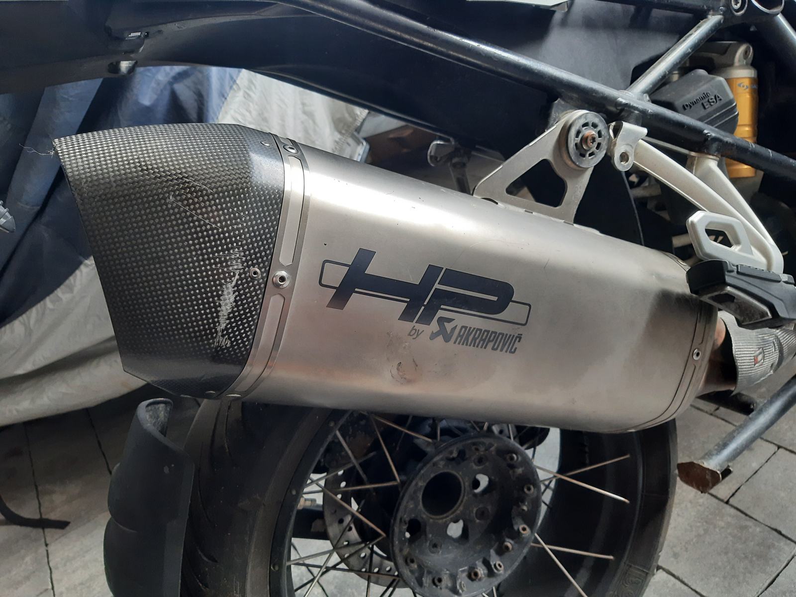 BMW R1200GS IN R1200GS ADVENTURE AKRAPOVIČ IZPUH HP K50 K51