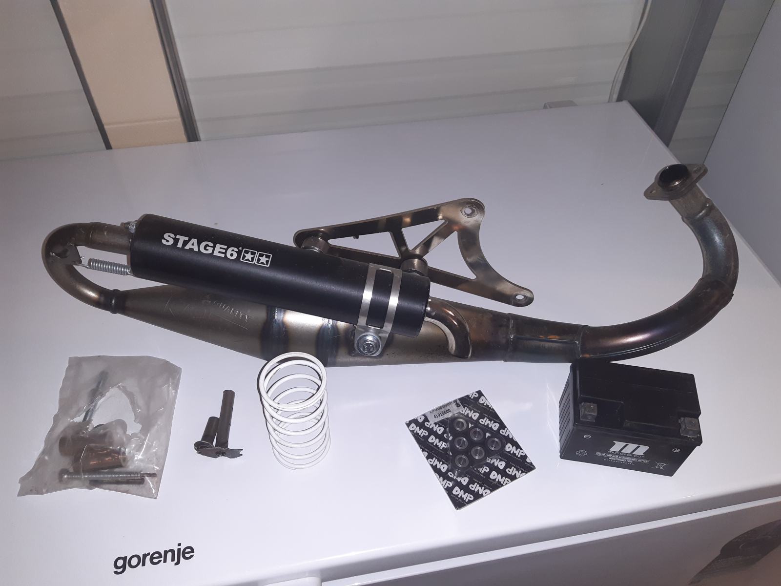 Izpuh Stage 6 pro replica Aprilia , Nov