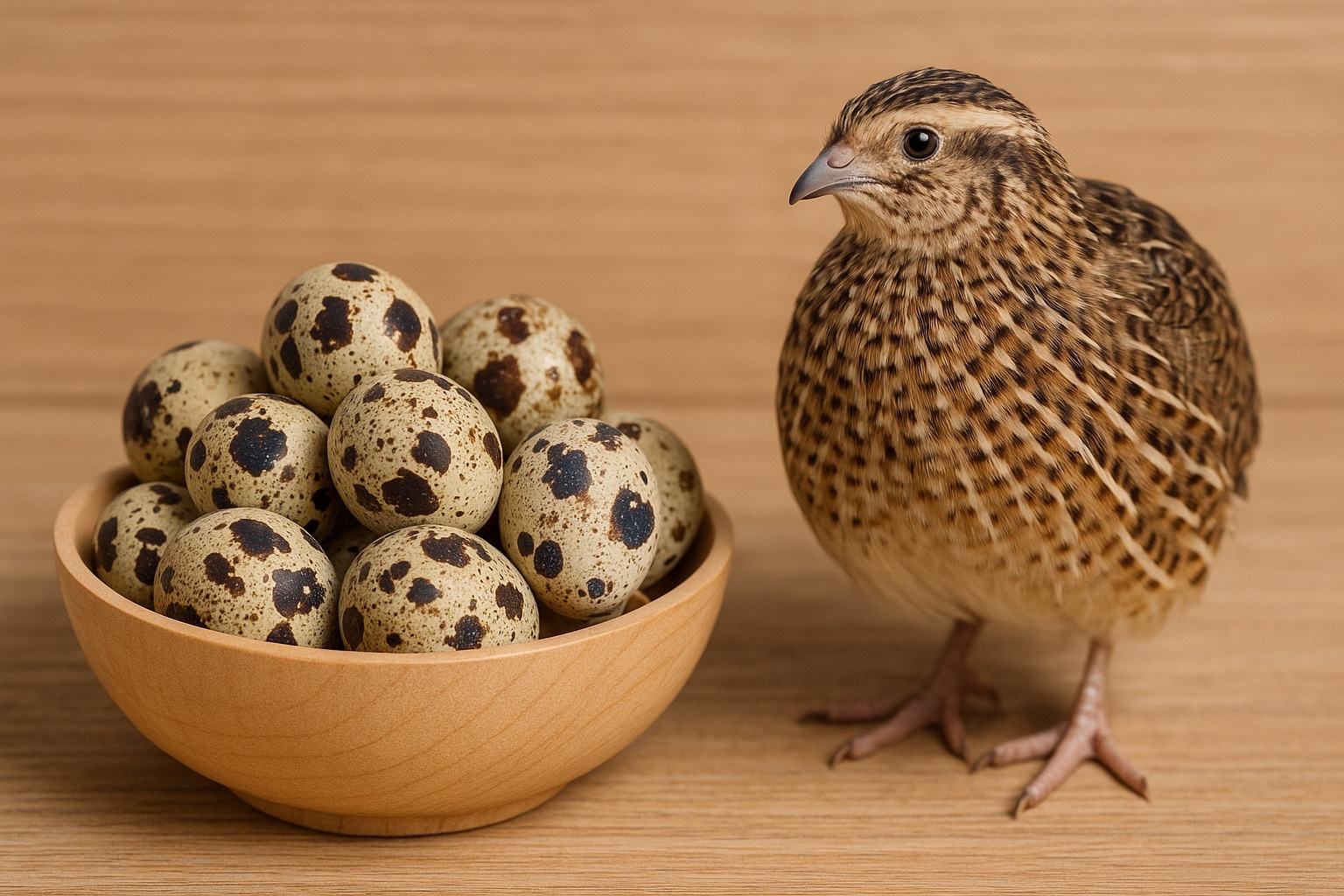 Prepeličja jajca mala a močna