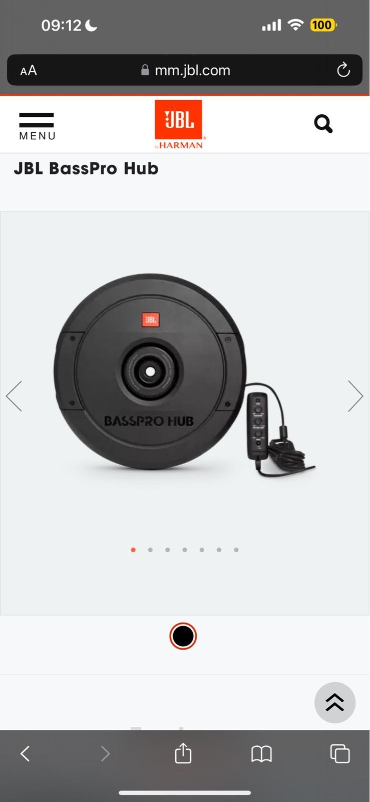 Jbl basspro hub aktiven subwoofer