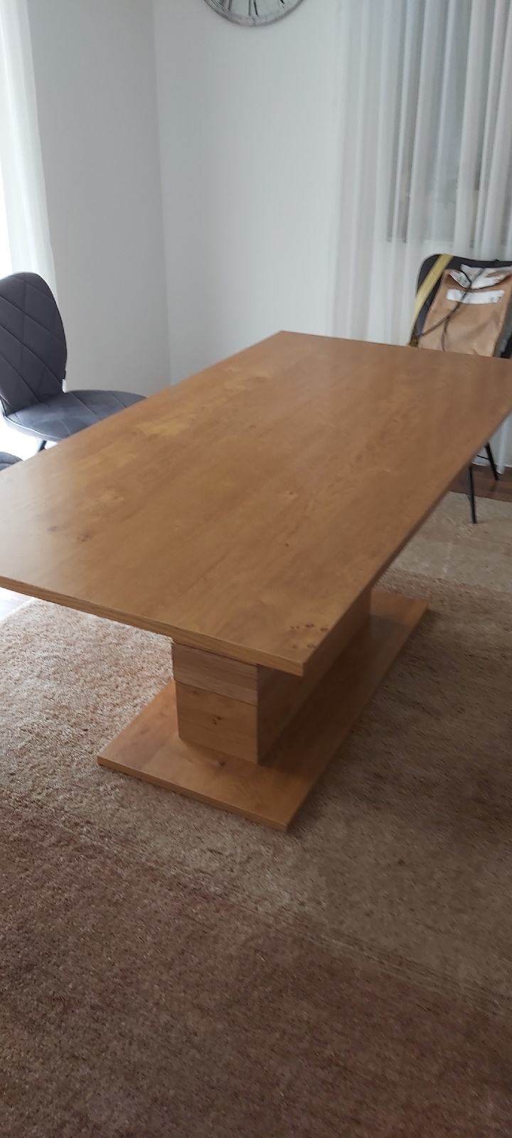 miza 220x100, oreh barva