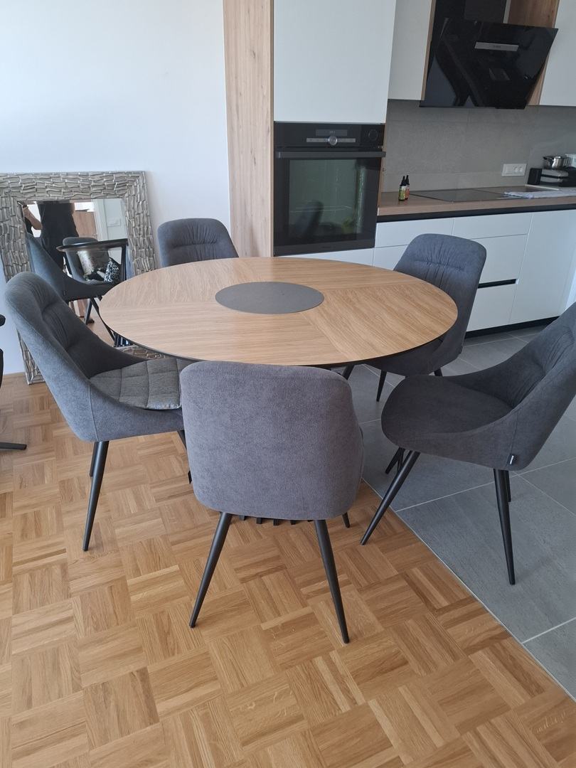 Okrogla jedilna miza Miyaki - 120cm