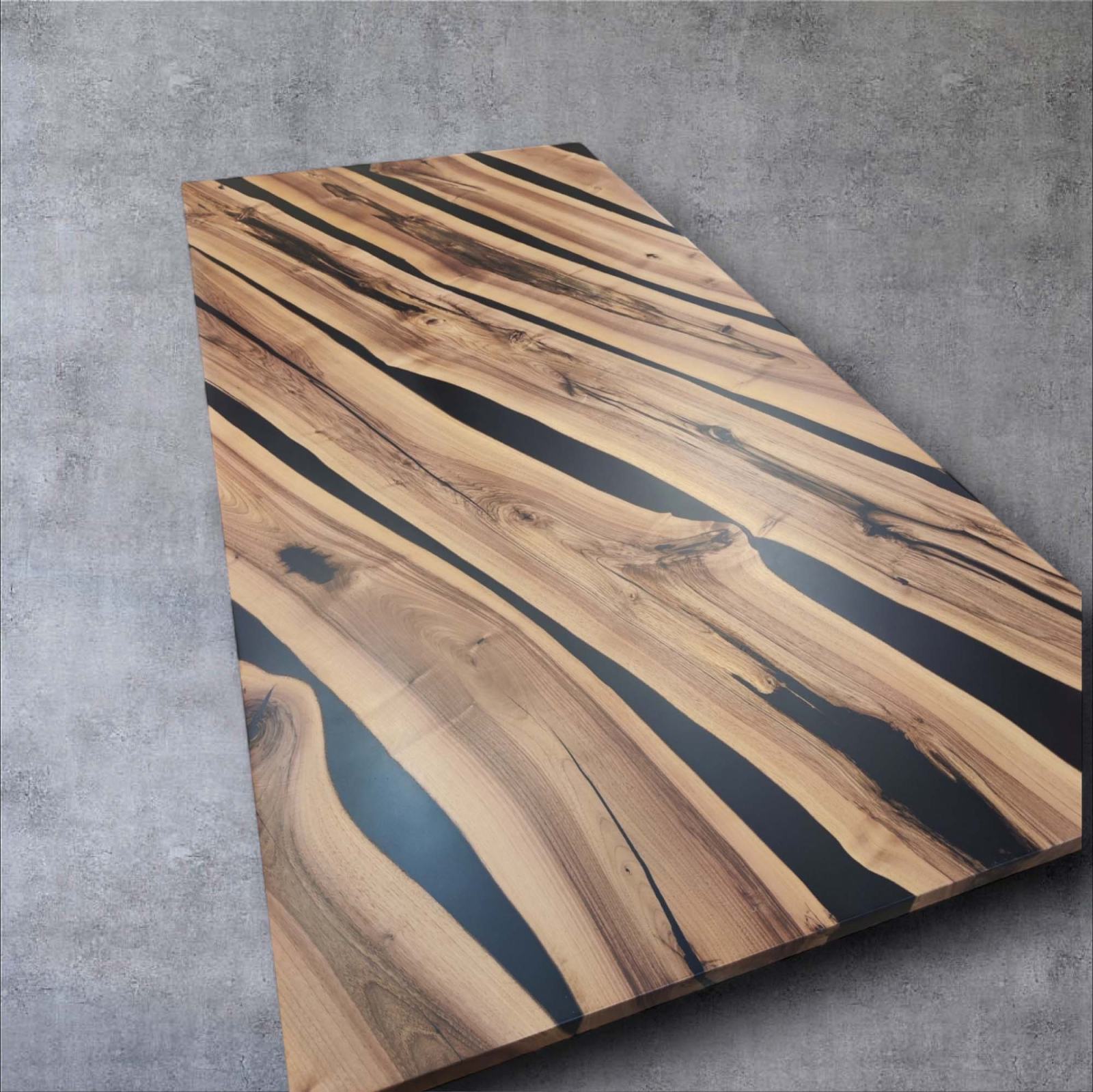 Oreh epoxy jedilna miza 220x100cm