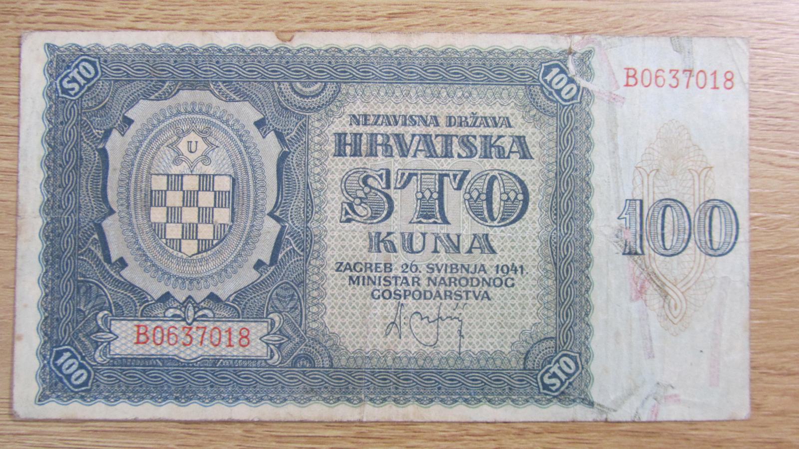 100 kuna 1941