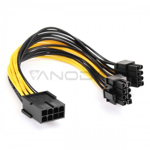Kabel 8 PIN v 2x6+2 PIN