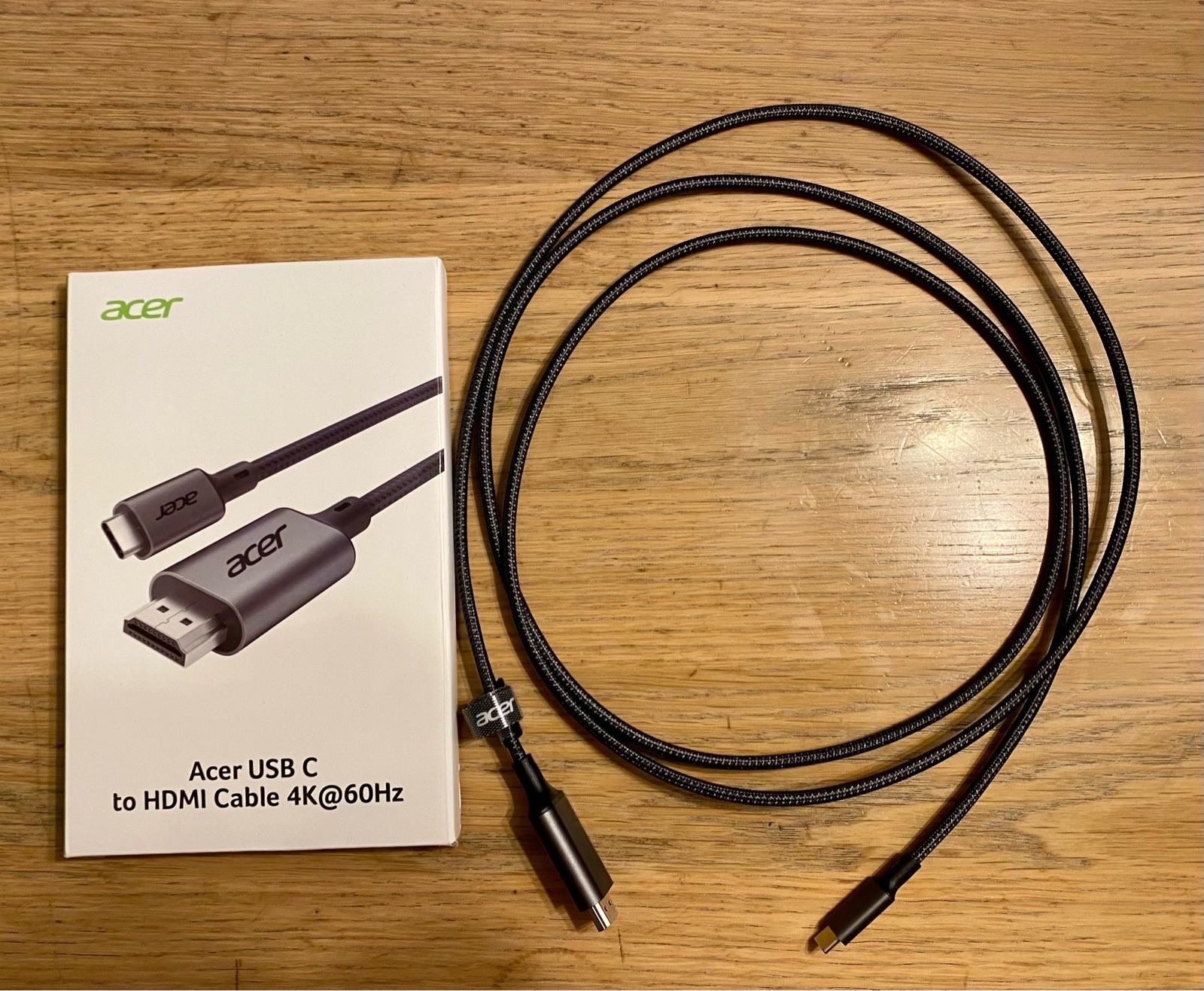 USBC v HDMI kabel