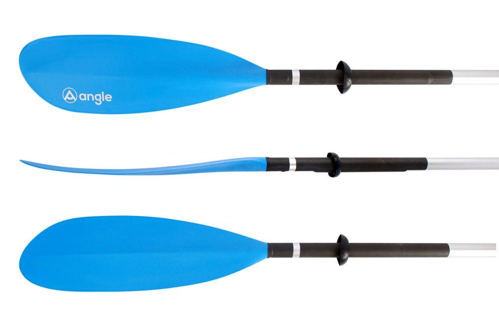 Veslo za kajak Angle Standard ALU dvodelno 220cm Midnight bolt