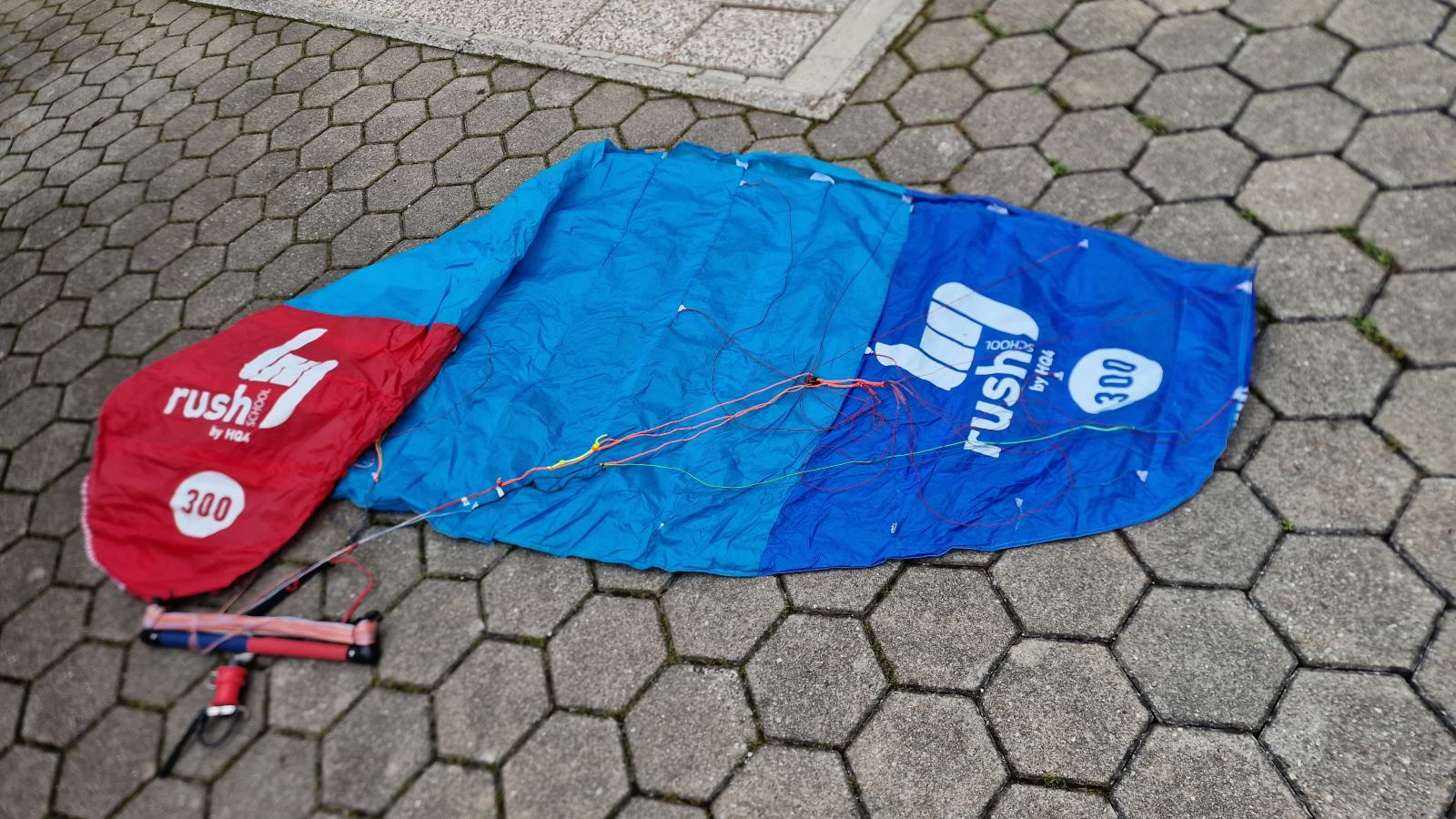 Trainer kite HQ4 Rush school 3m - 4 linije depower bar