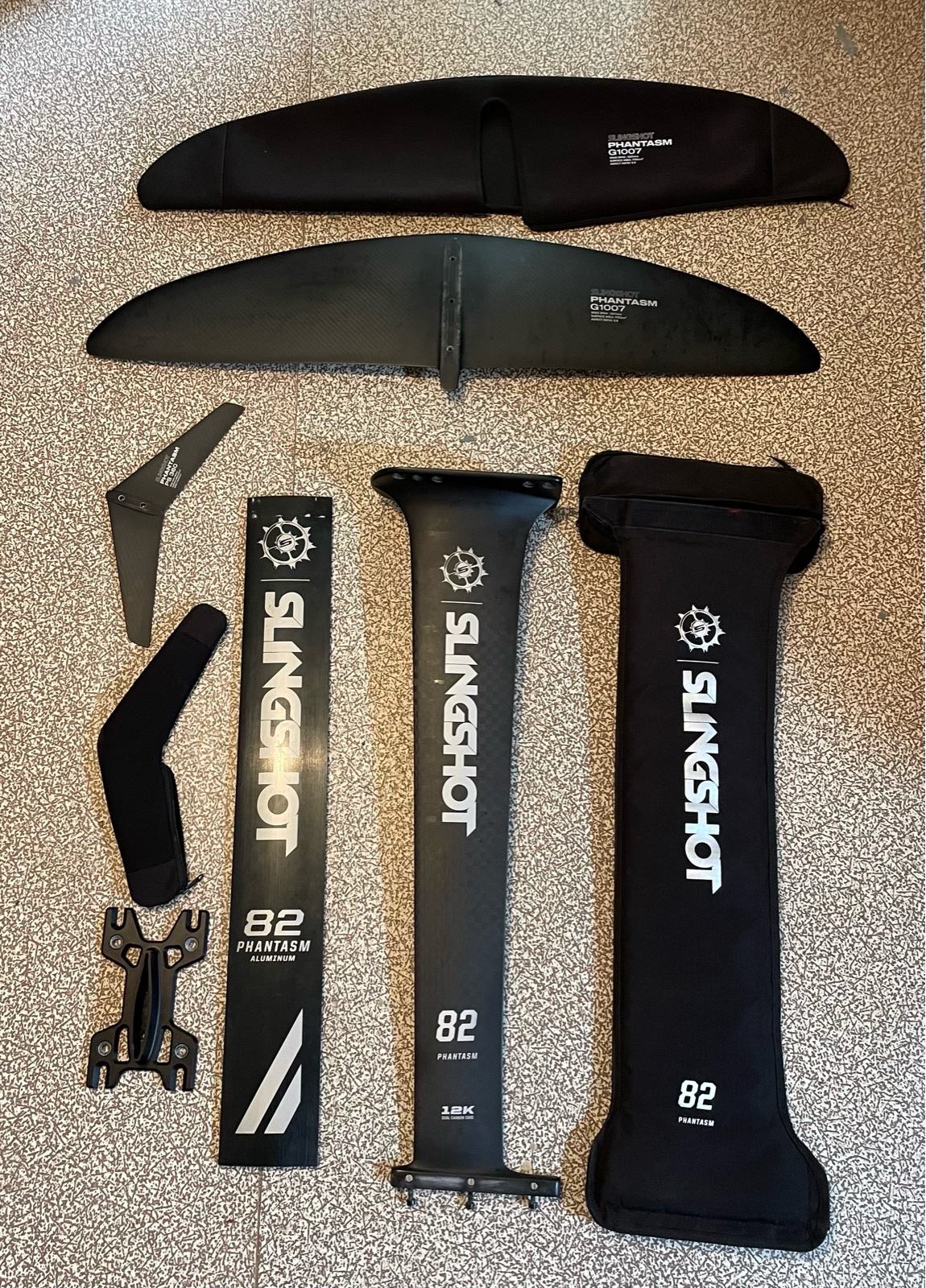 Wing foil set z 1700 cm2 sprednjim krilom