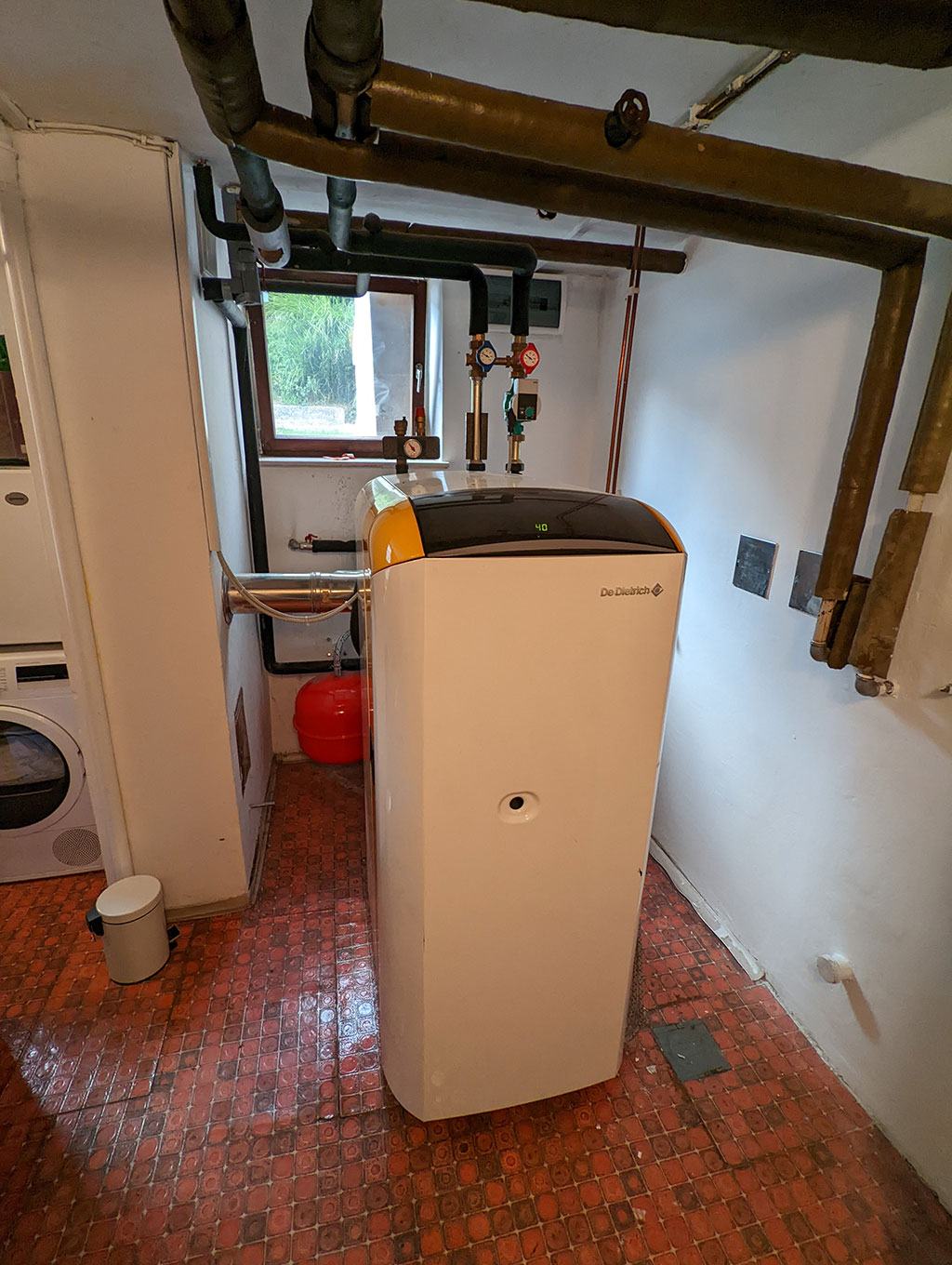 Nizko-temperaturni oljni kotel DeDitrich GTU-S L160 / 21 kW