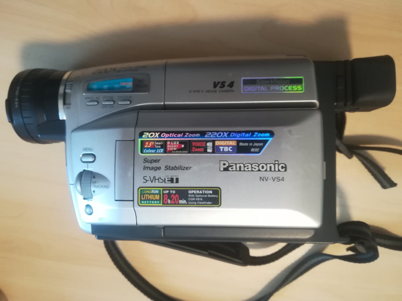 Panasonic vhs-c kamera/kamkoder NV-VS4