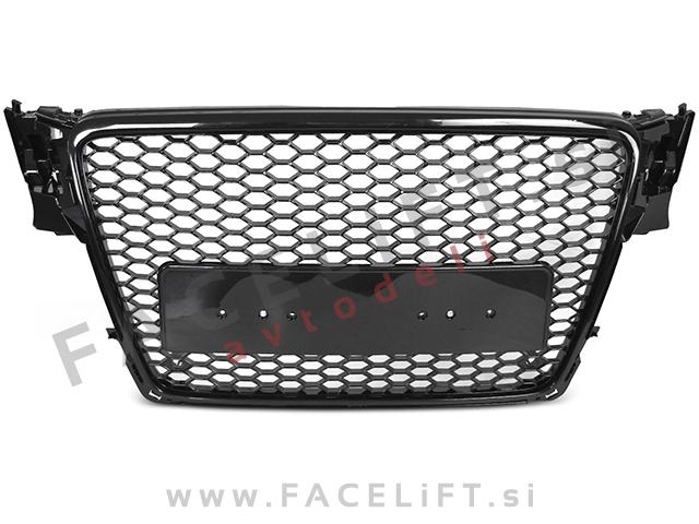 Maska RS izgled črna sijaj Audi A4 B8 8K 07-11