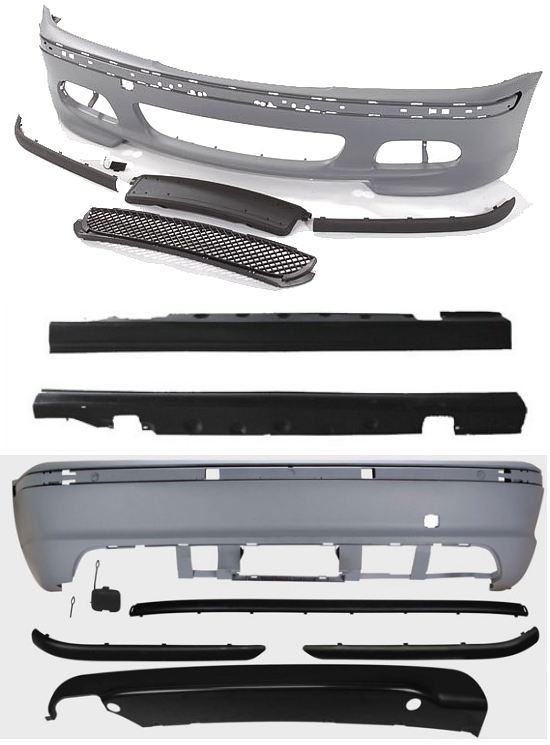 Odbijači - Body-kit BMW E46 M-technic izgled PDC