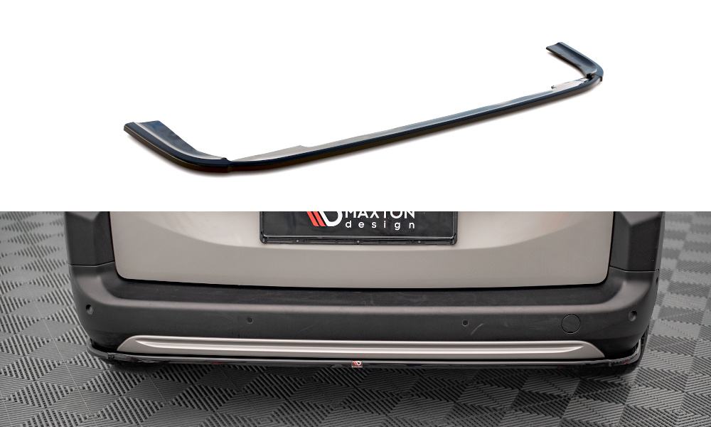 Zadnji centralni podaljšek - splitter Citroen Berlingo MK3